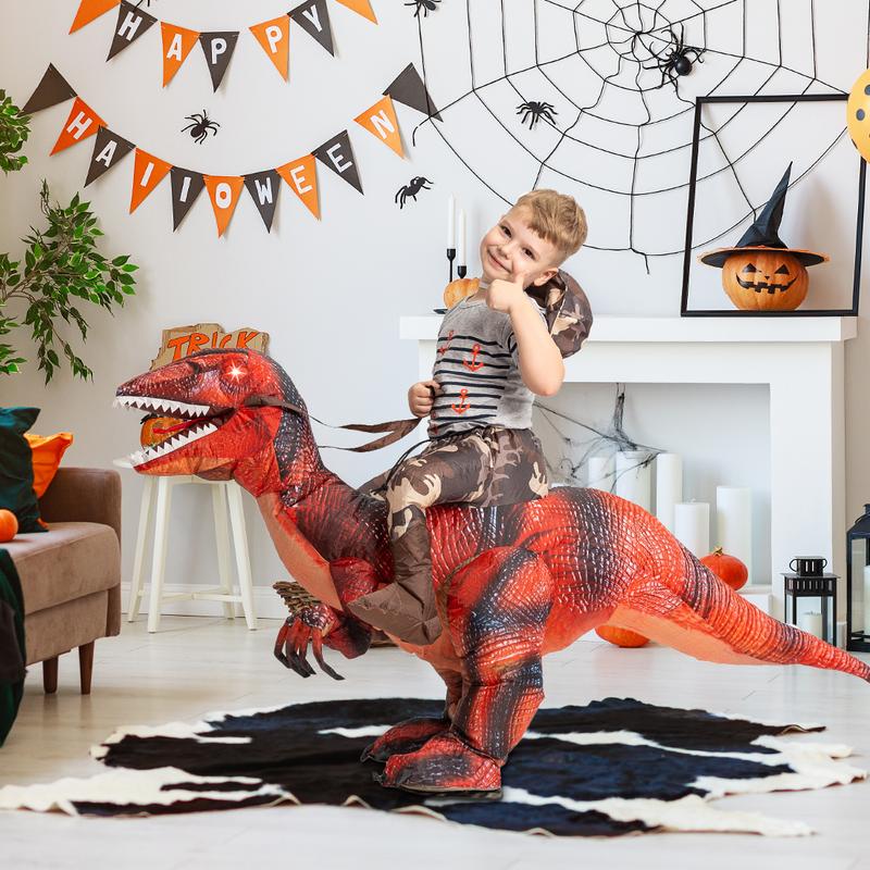 Velociraptor inflatable cosplay costume – Vitalmyth